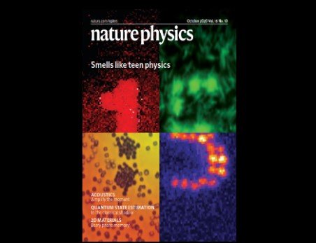 Lithium microscope featured on Nature Physics cover